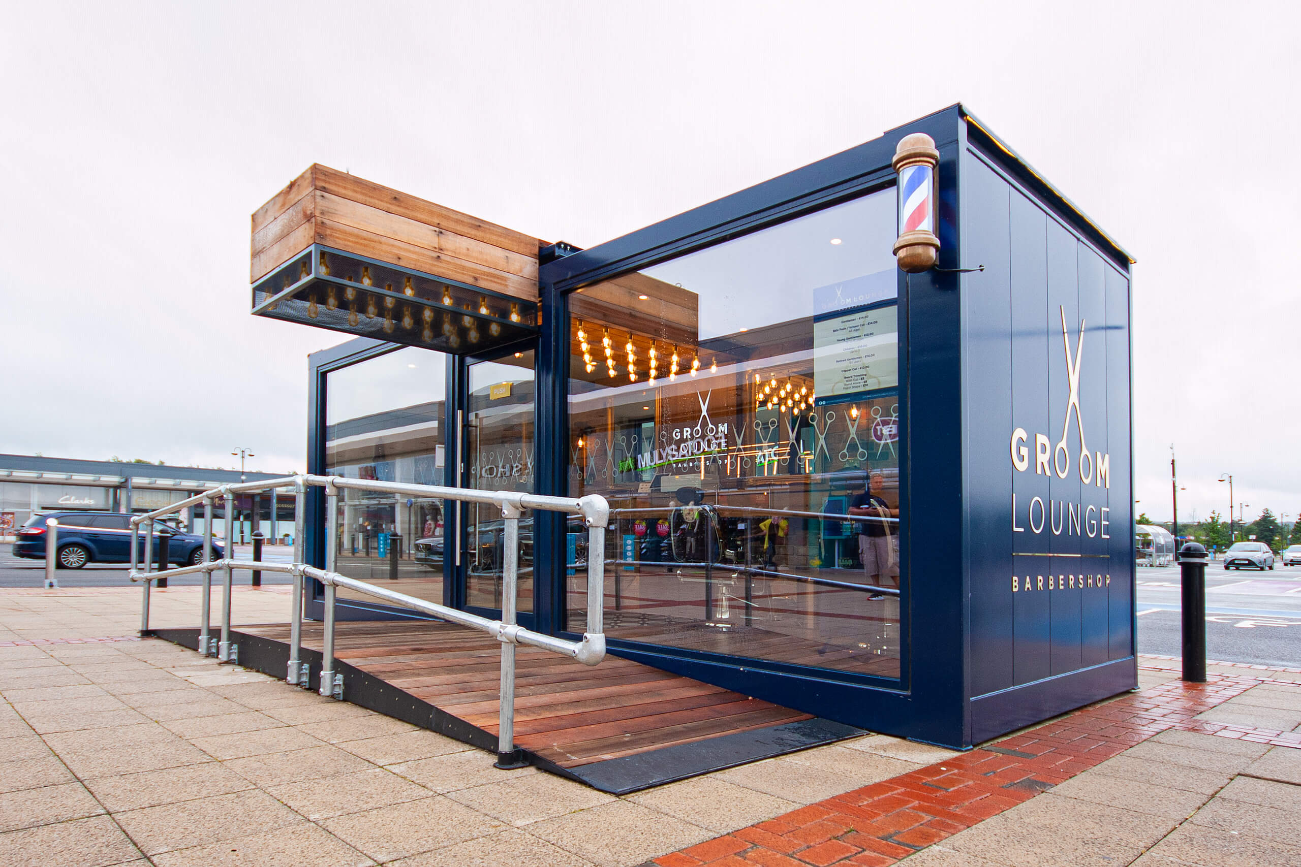 Retail Design | Groom Lounge Barbers | Studio Able