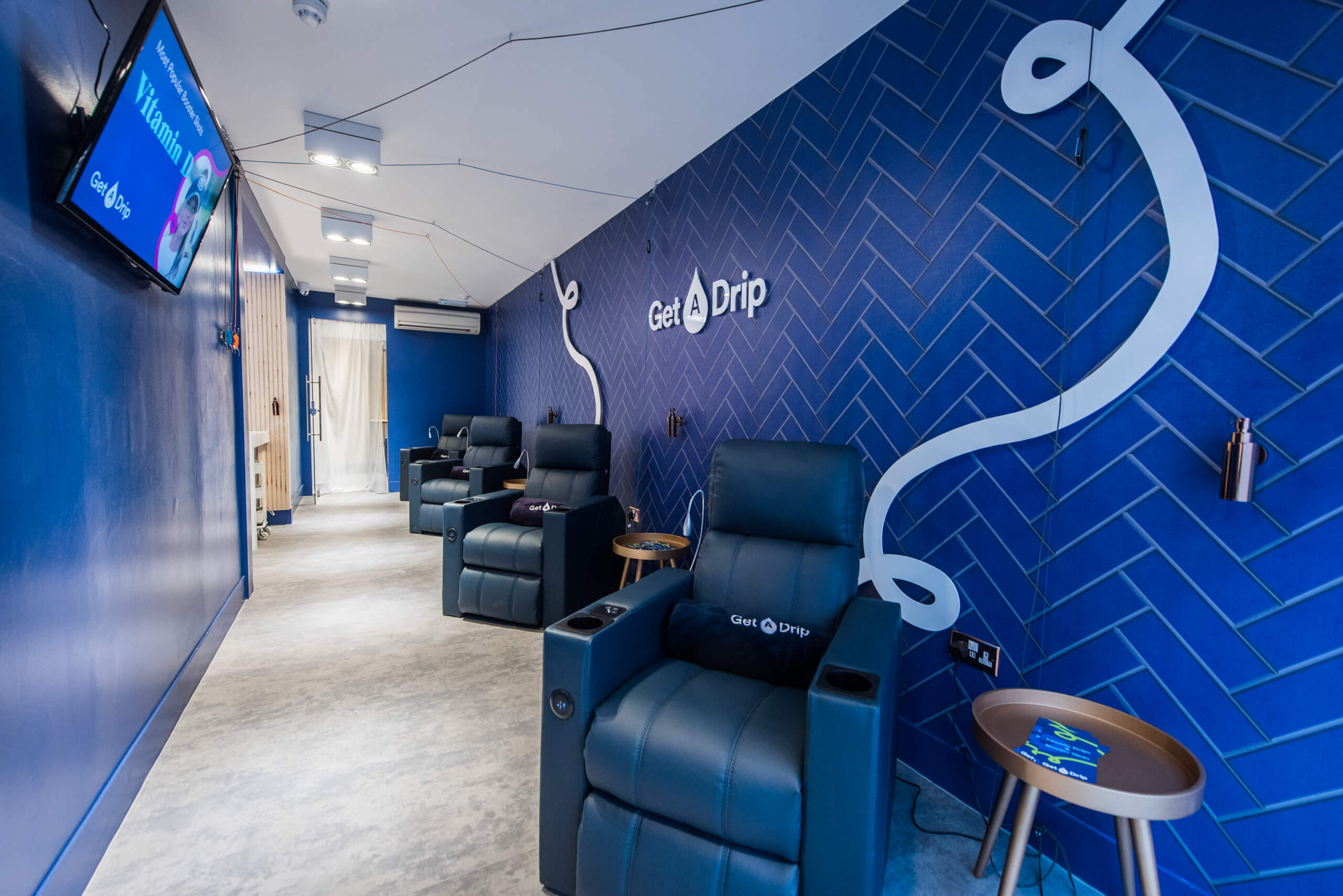 Clinic & Retail Design | Get a Drip - Boxpark | Studio Able
